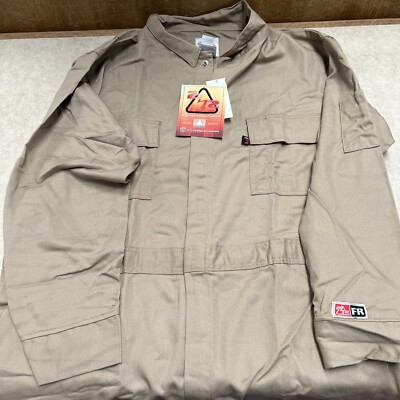 2112 Flash Fire And Arc Flash Protection Khaki Solid Workwear Coveralls ...