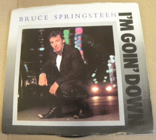 Columbia 1985 BRUCE SPRINGSTEEN I'm Goin' Down 45 rpm single 68-05603 ...