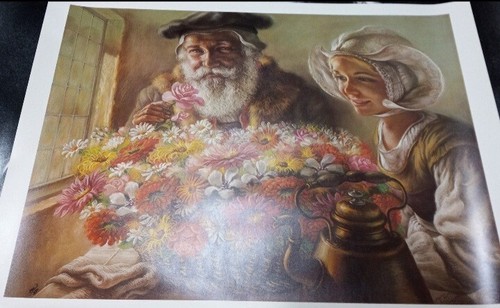 Virginia Dan Roses for Papa Limited Edition Lithograph Numbered and ...