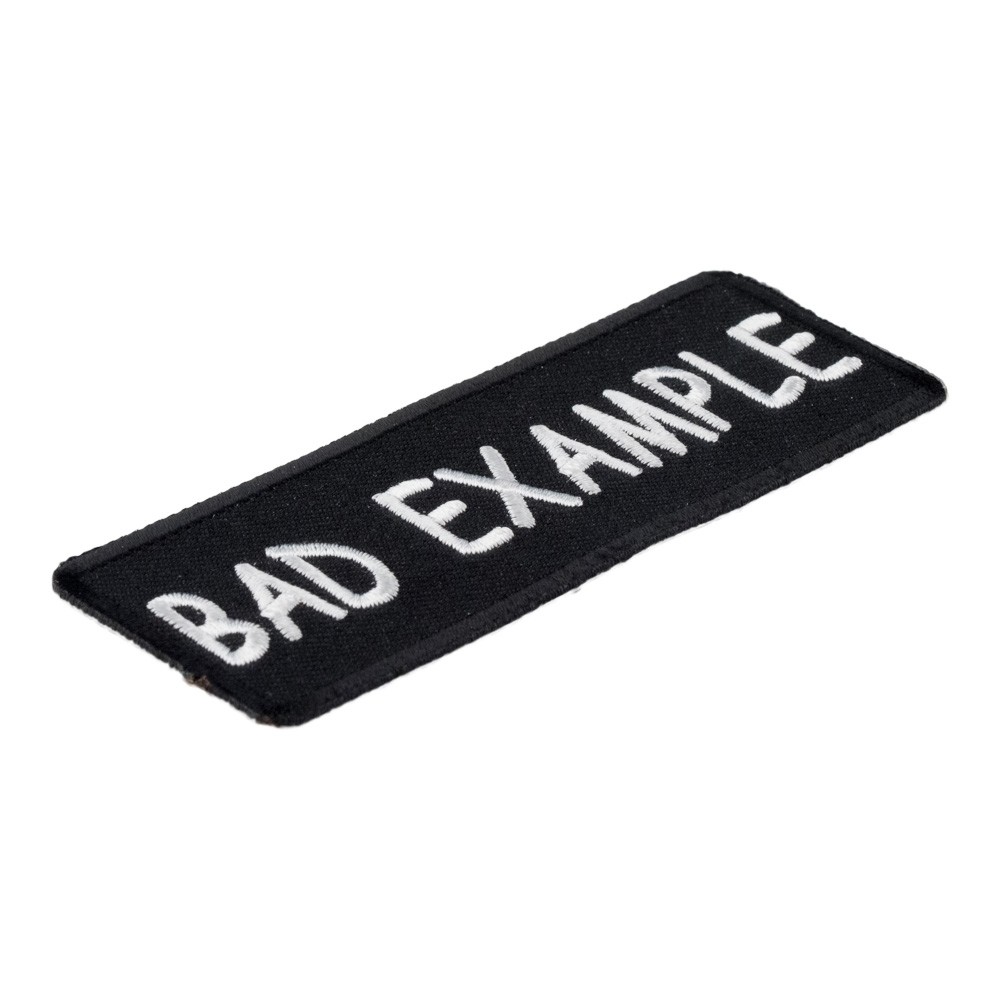 Bad Example Patch, Funny Biker Patches | eBay