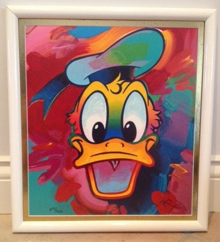 PETER MAX - DISNEY - DONALD DUCK SUITE - 4 SIGNED & NUMBERED PRINTS ...