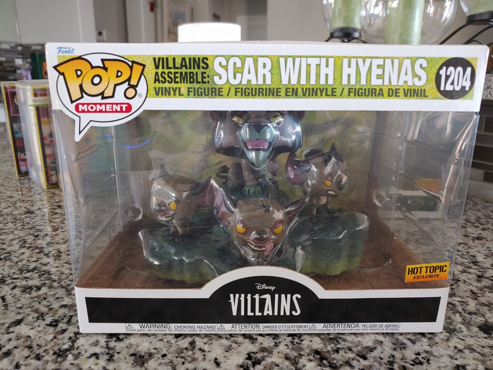 Funko Pop! Moments: Disney - Villains Assemble: Scar with Hyenas - Hot ...
