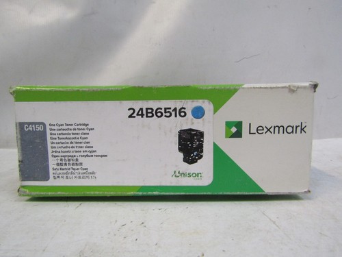 Lexmark 24B6516 Cyan Toner Cartridge - OEM New Unopened C4150 BOX ...