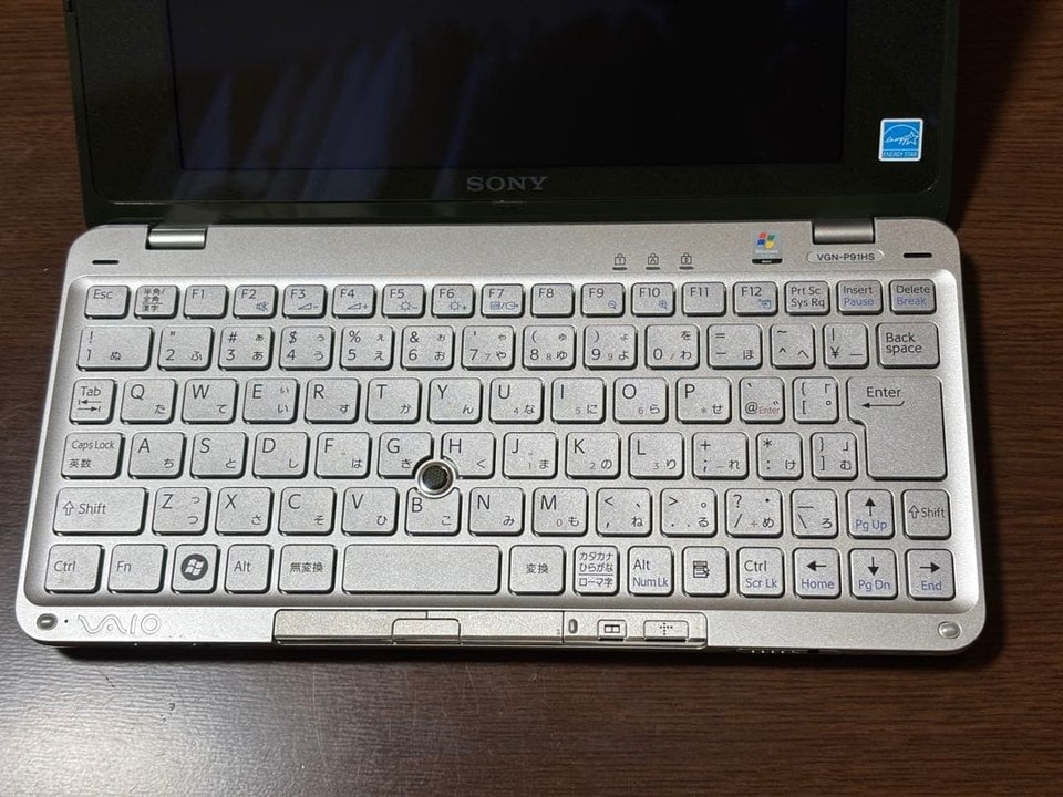 Sony VAIO VGN-P91HS Netbook Atom Z550 2.00GHz 2GB 64GB SSD Wi-Fi ...