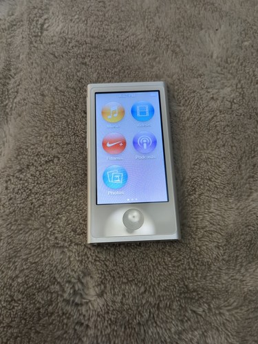 Apple iPod nano 7th Gen Silver (16 GB) (MD480LL) A1446 | eBay