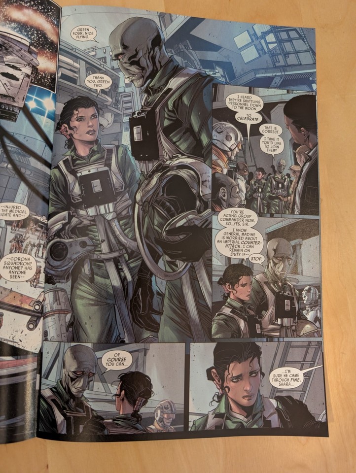 SHATTERED EMPIRE #1 Third Eye variant Marvel Star Wars 3.0 Grade | eBay UK