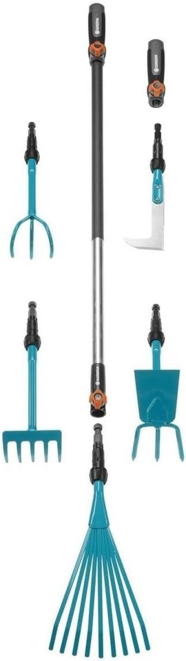 GARDENA combisystem Device extension handle: sturdy aluminum handle on ...