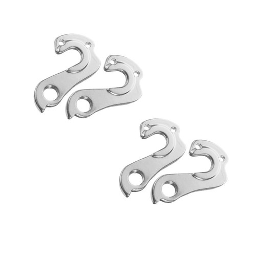 Set of 2 Derailleur Hanger Bike Frame Tail Hook Alloy Rear Hangers ...