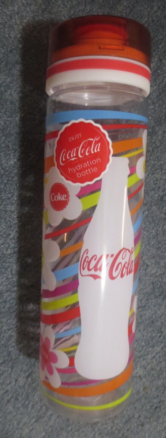 Coca-Cola Cool Gear Set of 2 Straightwall Chugger Water Bottle Paisley ...