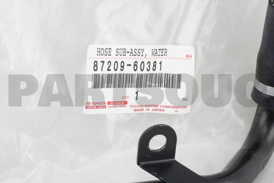 8720960381 Genuine Toyota HOSE SUB-ASSY, WATER, D 87209-60381 | eBay