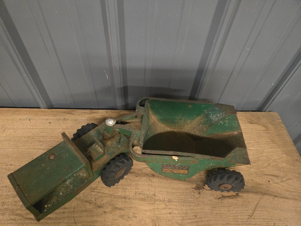 Rare Vintage 1950’s Structo Rocker Dump Truck Hauler Pressed Steel ...