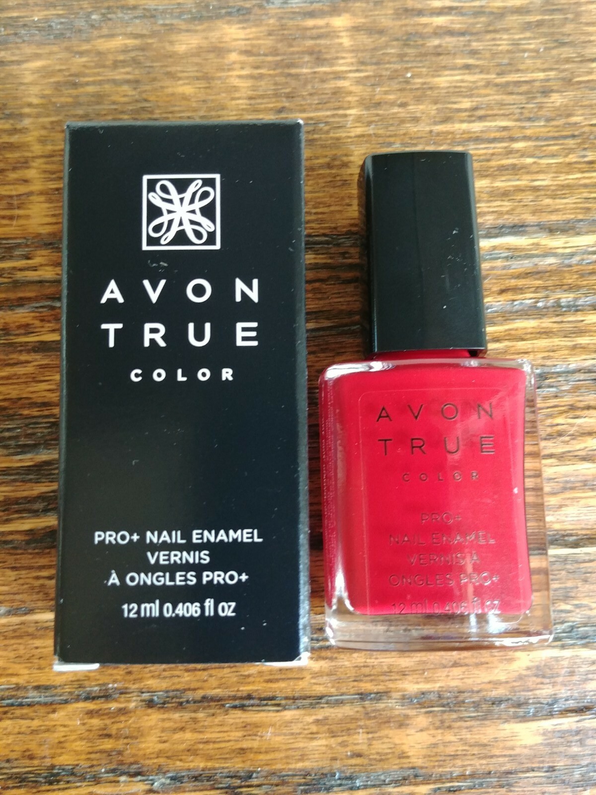 *NEW* DISCONTINUED Avon True Color Pro+ Nail Enamel (ROYAL RED) | eBay