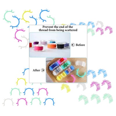 10/20/50Pcs Bobbin Clips Holder for Sewing Embroidery Quilting DIY ...