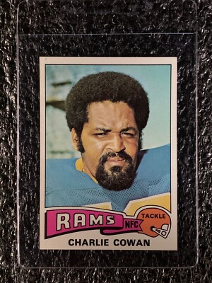 1975 Topps Football #92 Charlie Cowan NM | eBay