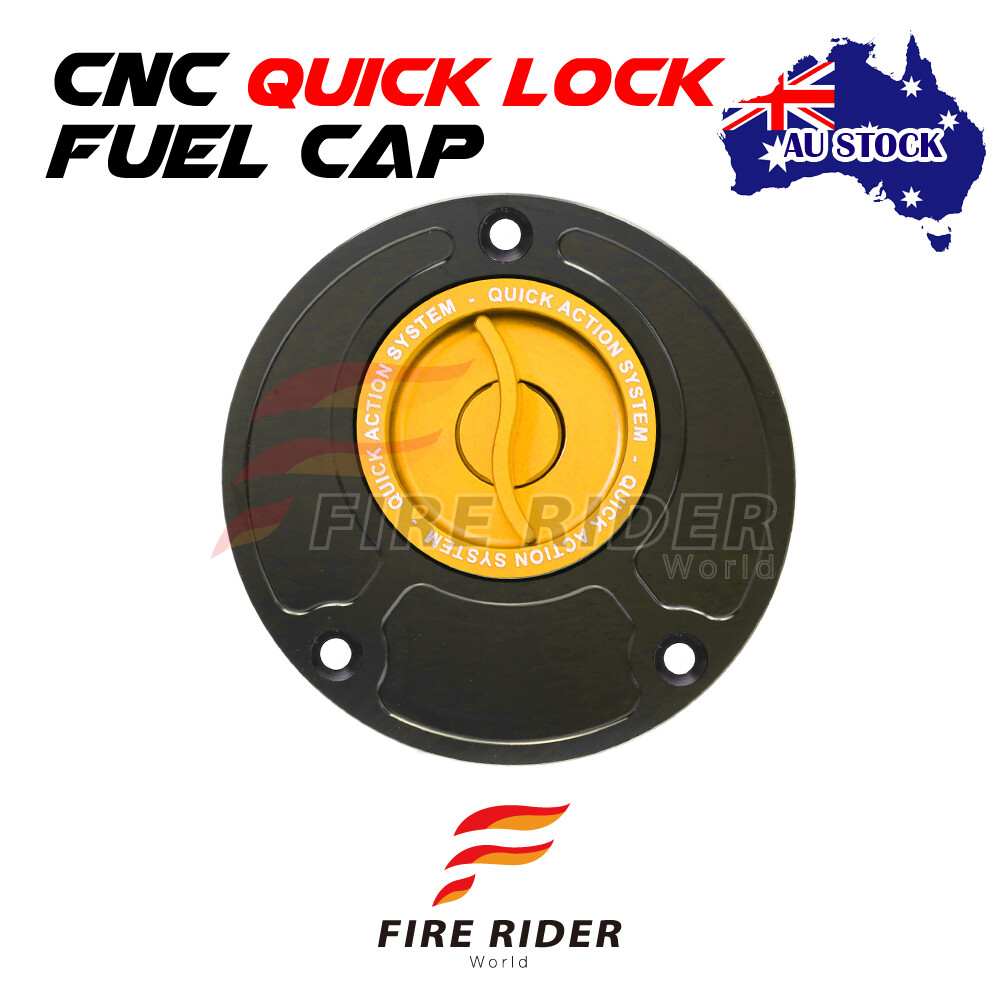 For Ducati 888 All Year Quick Release Racing Fuel Cap GOLD | eBay