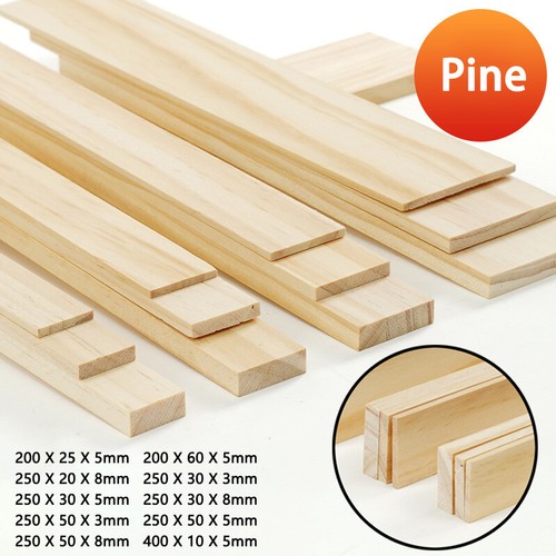 Thick 3mm/5mm/8mm Pine Sheet Furniture Wood Board Panel Aircraft Ship ...