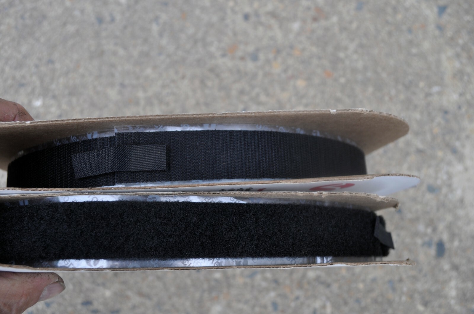 VELCRO BRAND HOOK 88 AND LOOP 1000 1" BLACK 330 100% Nylon 25 YARDS OF ...