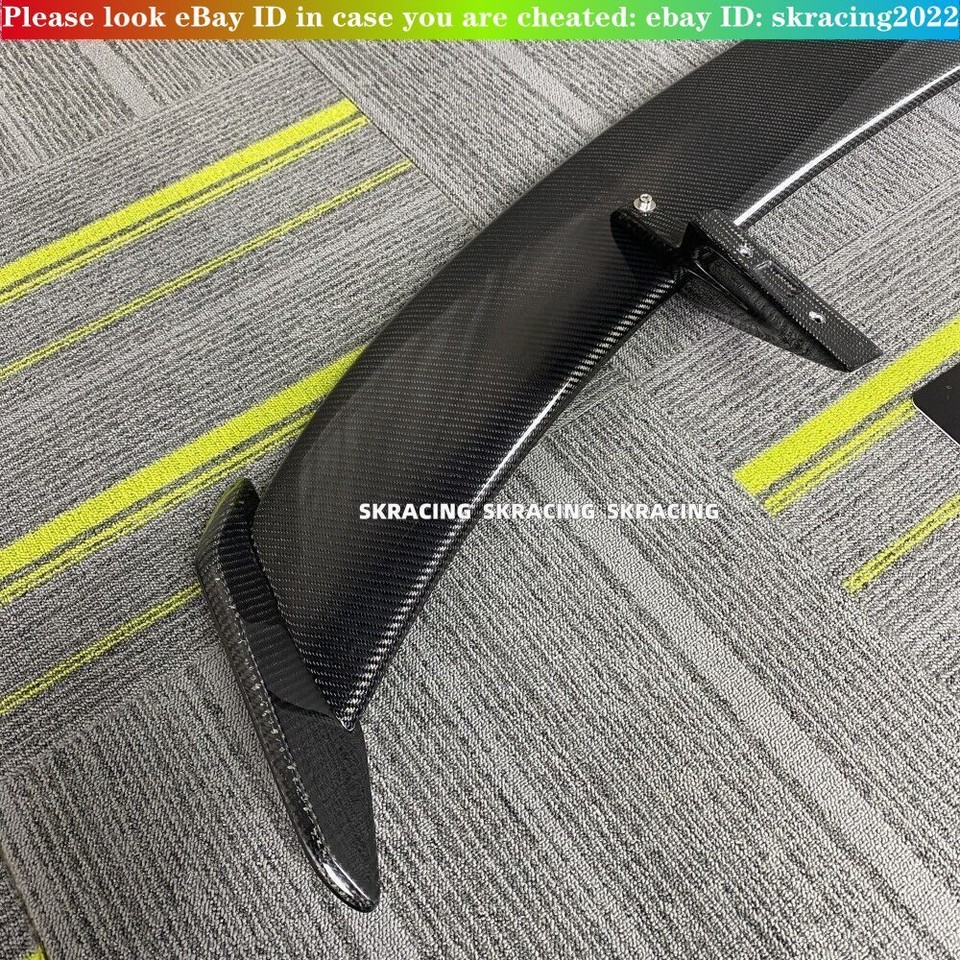 Real Carbon Fiber Rear Trunk Spoiler Wing for BMW F22 F80 F82 M2 M3 M4 ...