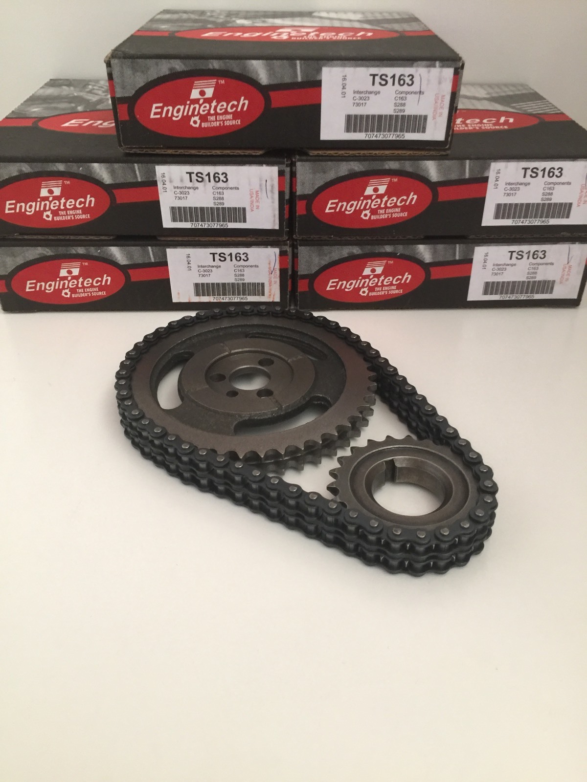 GM Chevy SBC V8 5.7L 283 305 327 350 383 400 HD Double Roller Timing ...