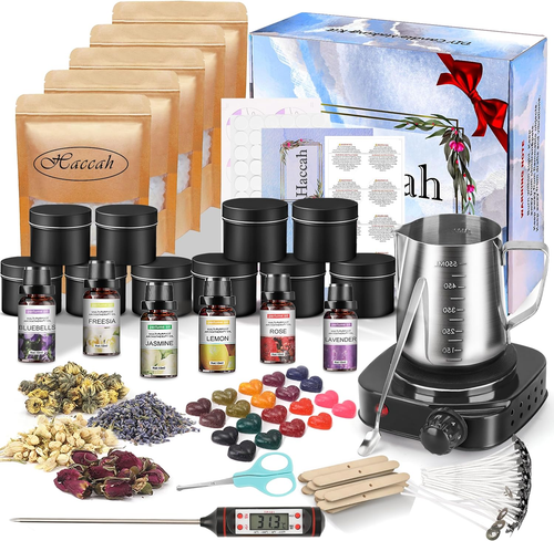 Ultimate Candle Making Kit: Wax Melter, Wicks, Scents & Supplies for All Ages 7445018988972 | eBay