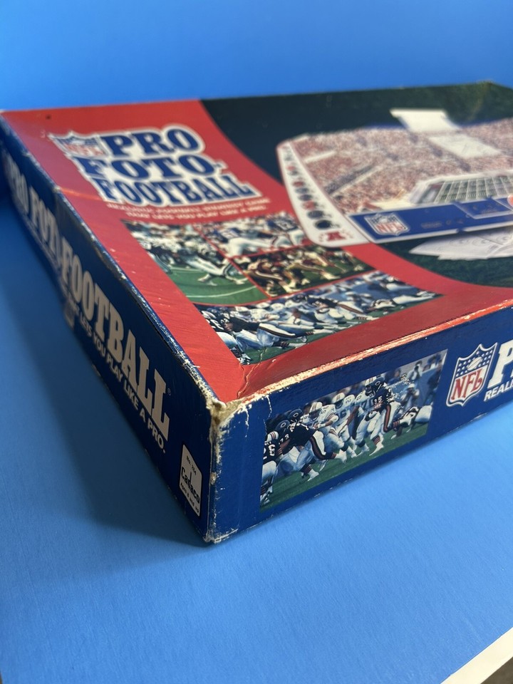NFL Pro Foto Football Board Game Cadaco 1990 Near Complete | eBay