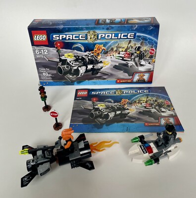 Lego Space Police 5970 Freeze Ray Frenzy- 100% Complete w/ Manual and ...