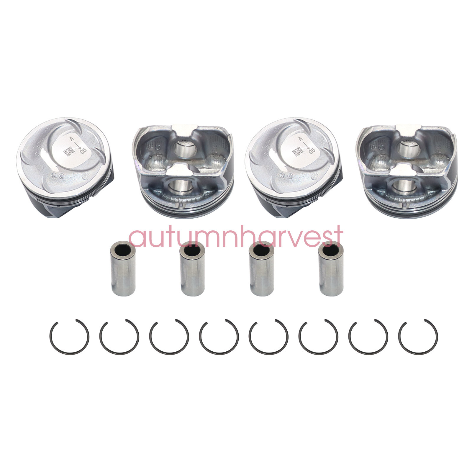 Engine Piston & Pin & Snap Ring Kit 23410-2G501 For 2010-2019 Hyundai ...