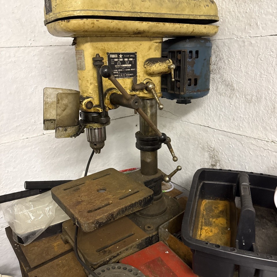 Fobco Star Pillar Drill Single-Phase, 240V, 1/2" x 13mm Capacity | eBay UK