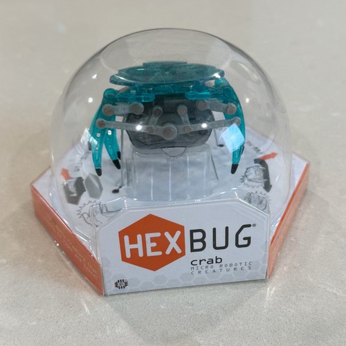 NEW HexBug Original CRAB Teal Micro Robotic Creatures Battery Powered ...
