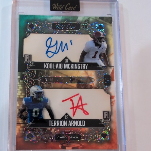 2024 Wild card 5 Card stacked Deck Dual Auto Terrion Arnold/Kool Aid ...