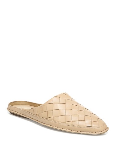 VINCE. Womens Blonde Beige Barely There Heel Freeman Almond Slip On ...