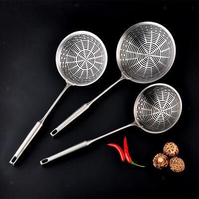 Spider Colander Colander Ladle with Hole Long Handle Mesh Comfort Grip ...