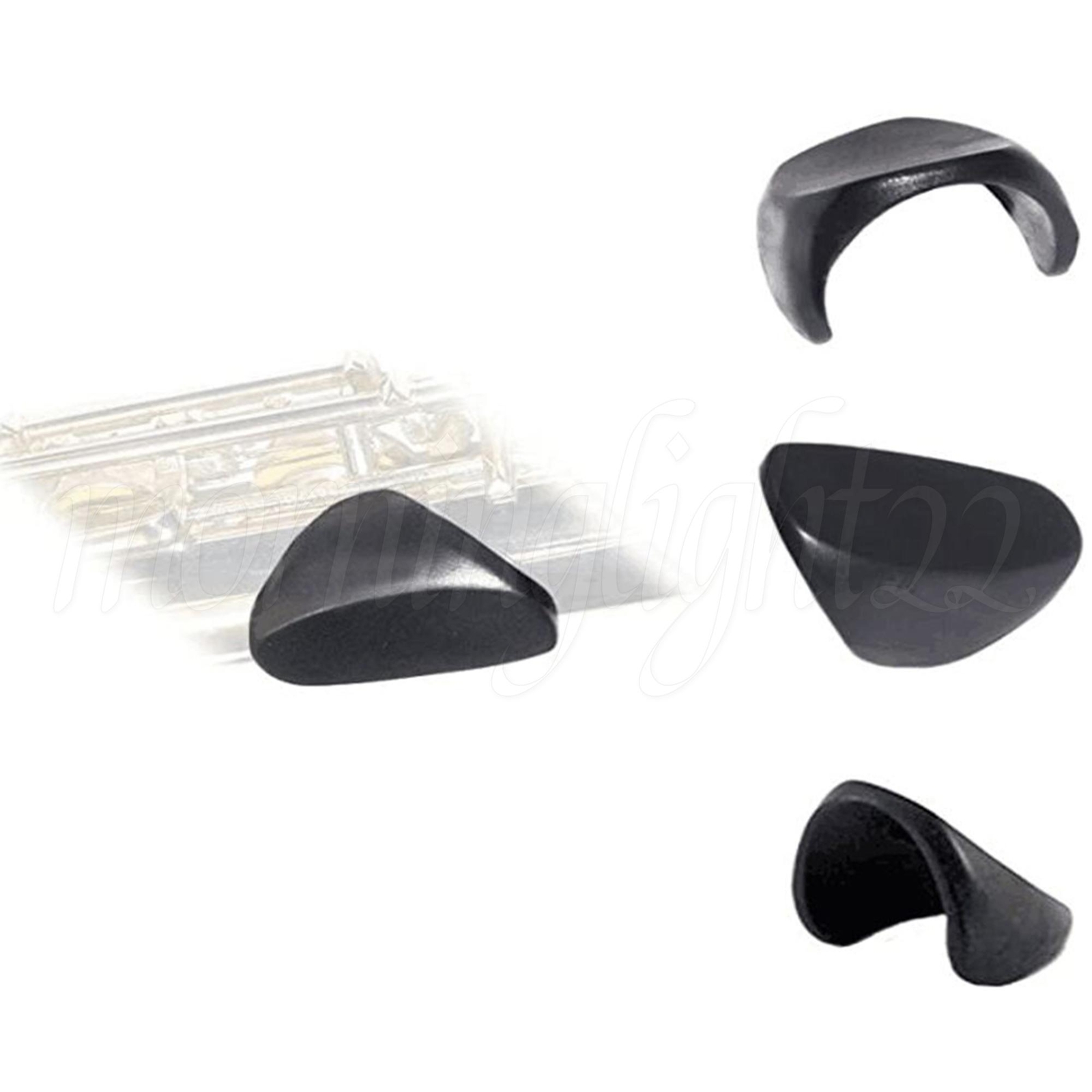 Balck Rubber Flute Thumb Rest 41.2x24.1x23.8 MM for Flute Playing | eBay
