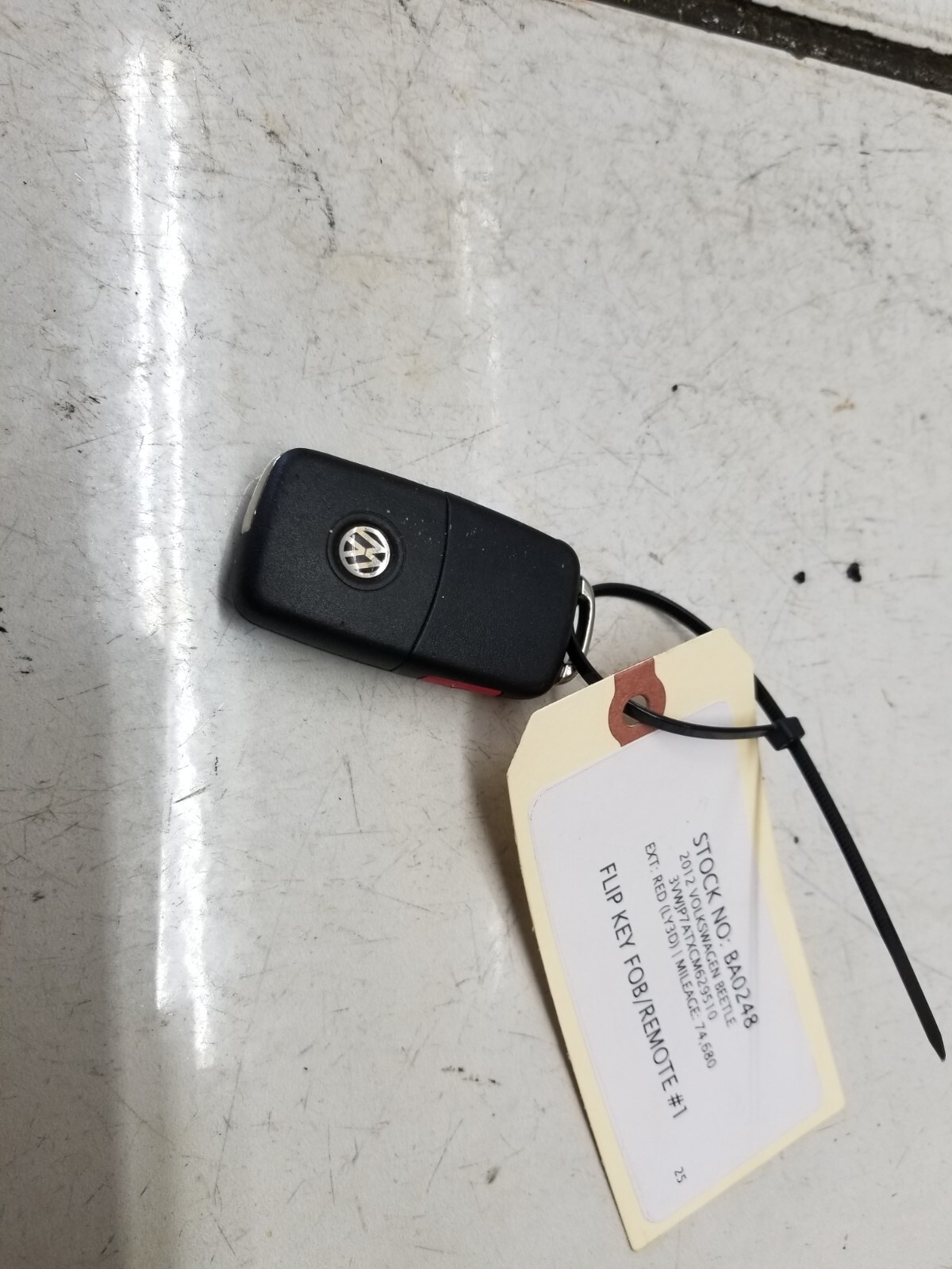 2012 VW VOLKSWAGEN BEETLE A5 FLIP KEY FOB/REMOTE #1 | eBay