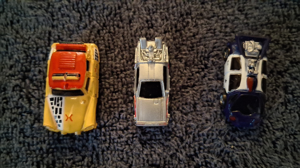 Back To The Future 1989 Micro Machines set, DeLorean, Police Car, Luxor ...