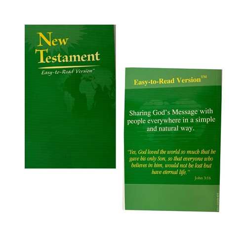 English New Testament Easy To Read Version Paperback (ERV)-English ...