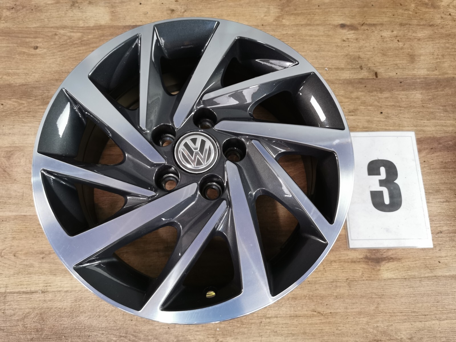 1x Original Alufelge Woodstock VW Polo 6C0601025N Felge 6Jx15 ET40 | eBay