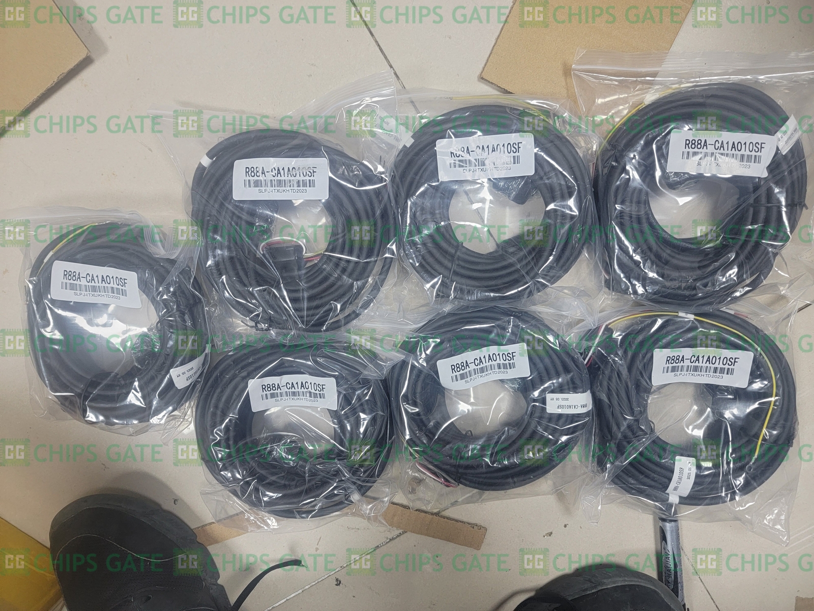 New Power Cable FTI FOR Omron Servo Motor Power Line R88A-CA1A010SF 10m ...