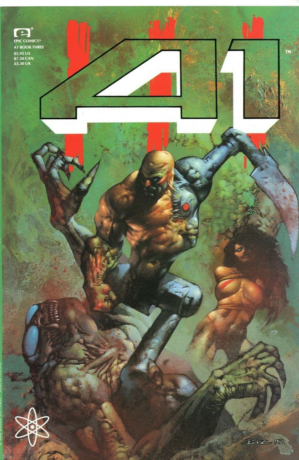 Axel Pressbutton "The Movie" A1 Book Three Comic Book 1992 From Epic ...