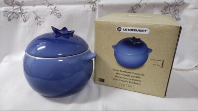 Unused Le Creuset Mini Blueberry Cocotte Vegetable Series 0.6L 20zo ...