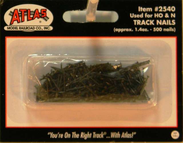 Atlas 2540 HO & N Scale Track Nails 500 Ct for sale online | eBay
