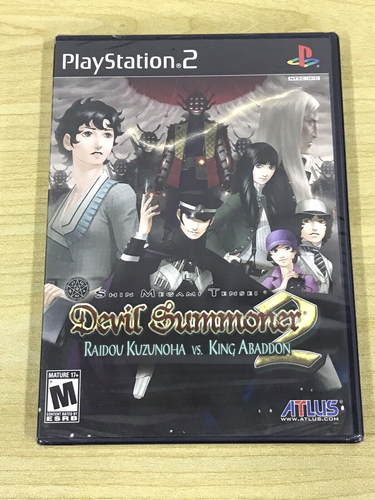 PS2 PlayStation 2 SHIN MEGAMI TENSEI DEVIL SUMMONER 2 BRAND NEW SEALED ...