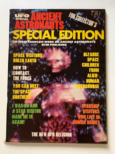 ANCIENT ALIENS SPECIAL EDITION - OFFICAL UFO MAGAZINE SPECIAL - 1978 ...