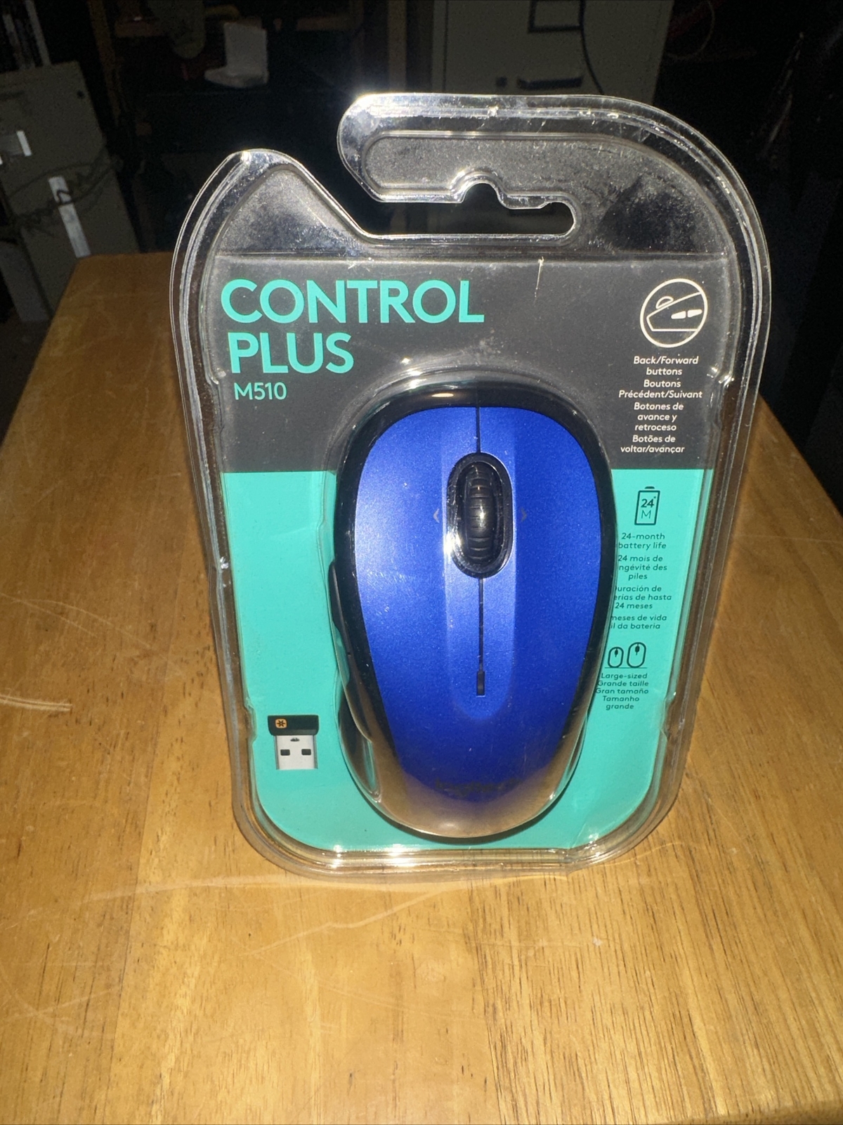 Logitech M510 Wireless Mouse - Blue for sale online | eBay