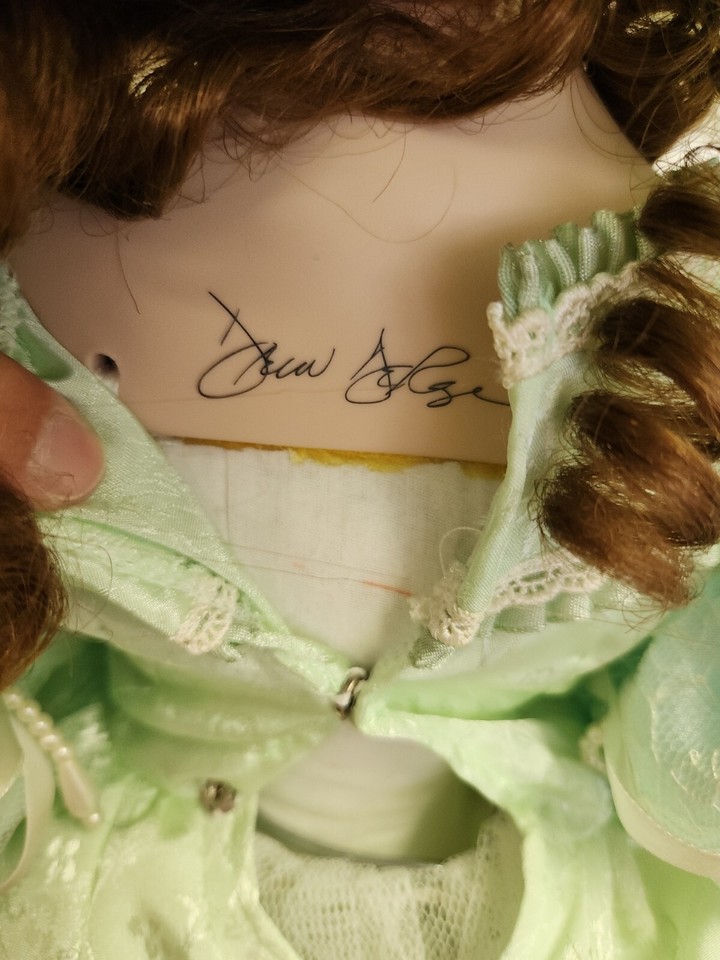 30" Porcelain Doll Vintage Drew DeRose Designers Gallery Angela Faith ...