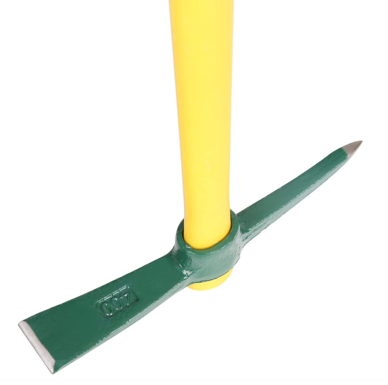 18 Inches Steel Forged Pickaxe, Sturdy Durable Mattock Hoe, Weeding ...