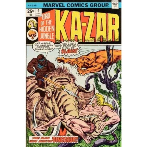 Ka-Zar #9 - 1974 series Marvel comics VF minus [d| | eBay