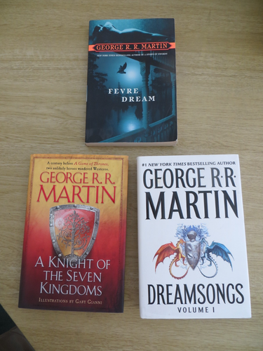 Dreamsongs Vol 1 HC George RR Martin 1st + Fevre Dream + A Knight... | eBay