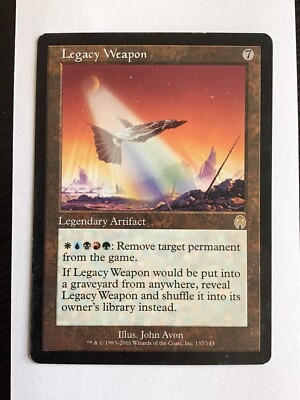 Magic the Gathering (MTG) Legacy Weapon - Apocalypse - Rare Card | eBay