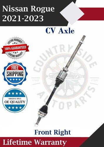 OE Front Right CV Axle For 2021-2023 Nissan Rogue 1.5L Turbo. 2.5L ...